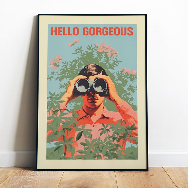 Hello Gorgeous Print - Etsy