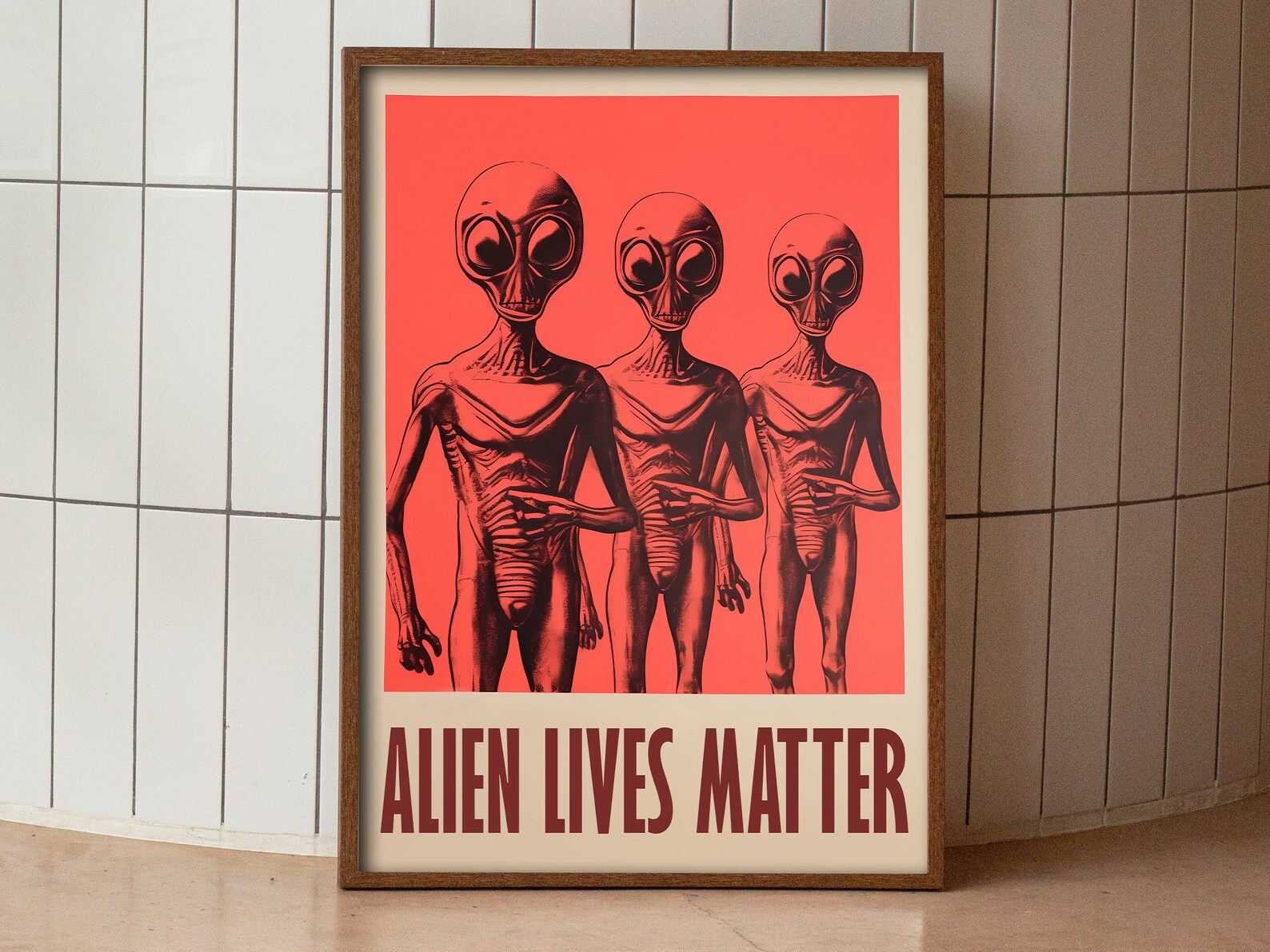 Alien Art Print Alien Poster Sci Fi Print 50s Posters Alien Art Print ...