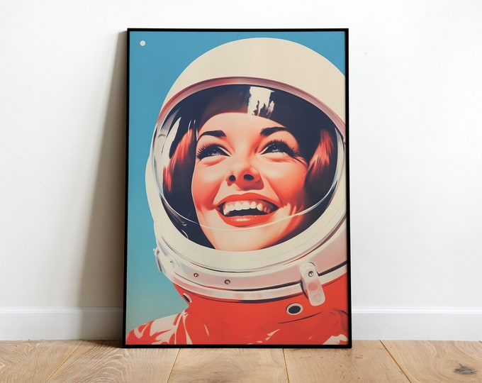 Nasa Space Poster, Artemis Female Astronaut Project, Female Equality ...