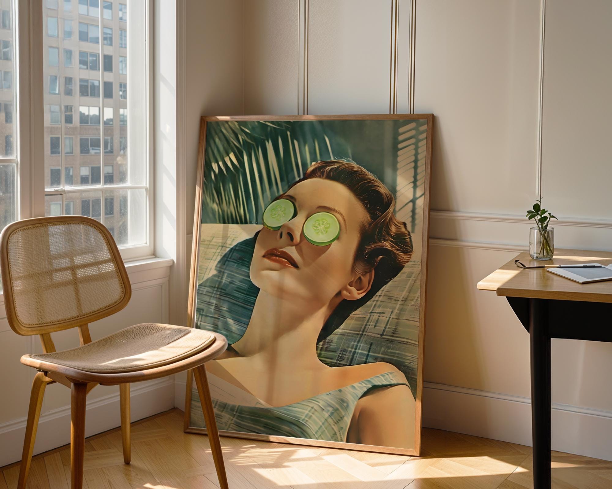 Spa Art Print Beauty Salon Wall Art Printable Retro Posters Digital ...