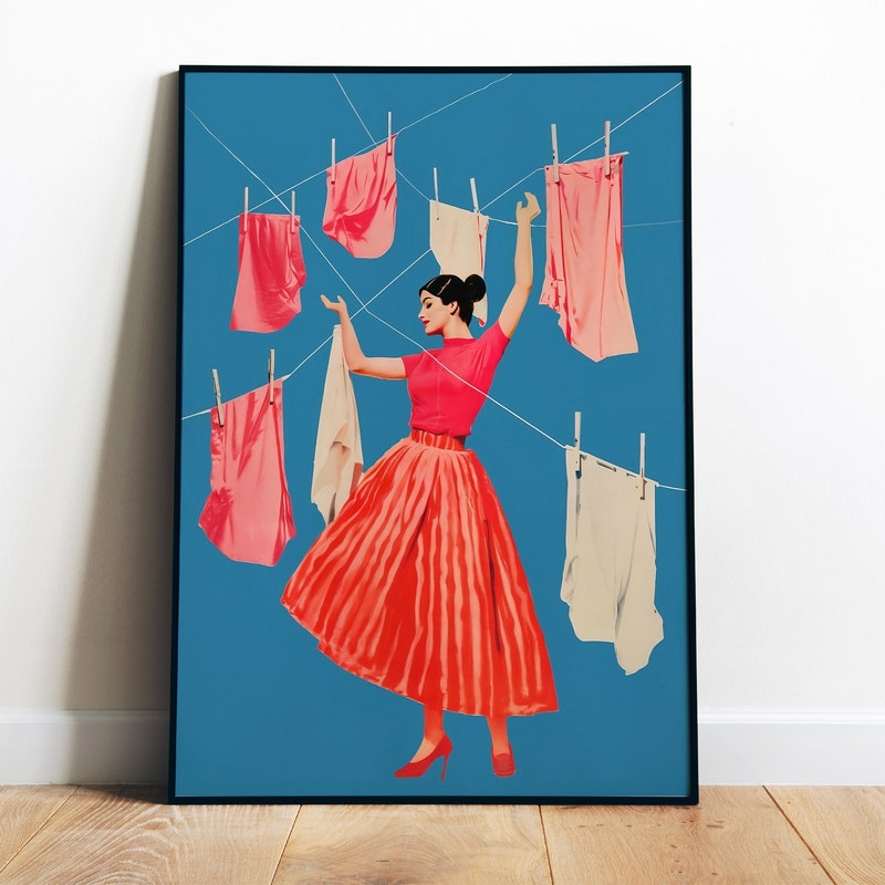 Laundry Poster - Etsy