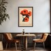 Poppy Printable Vintage Poppies Art Print Retro Print - Etsy