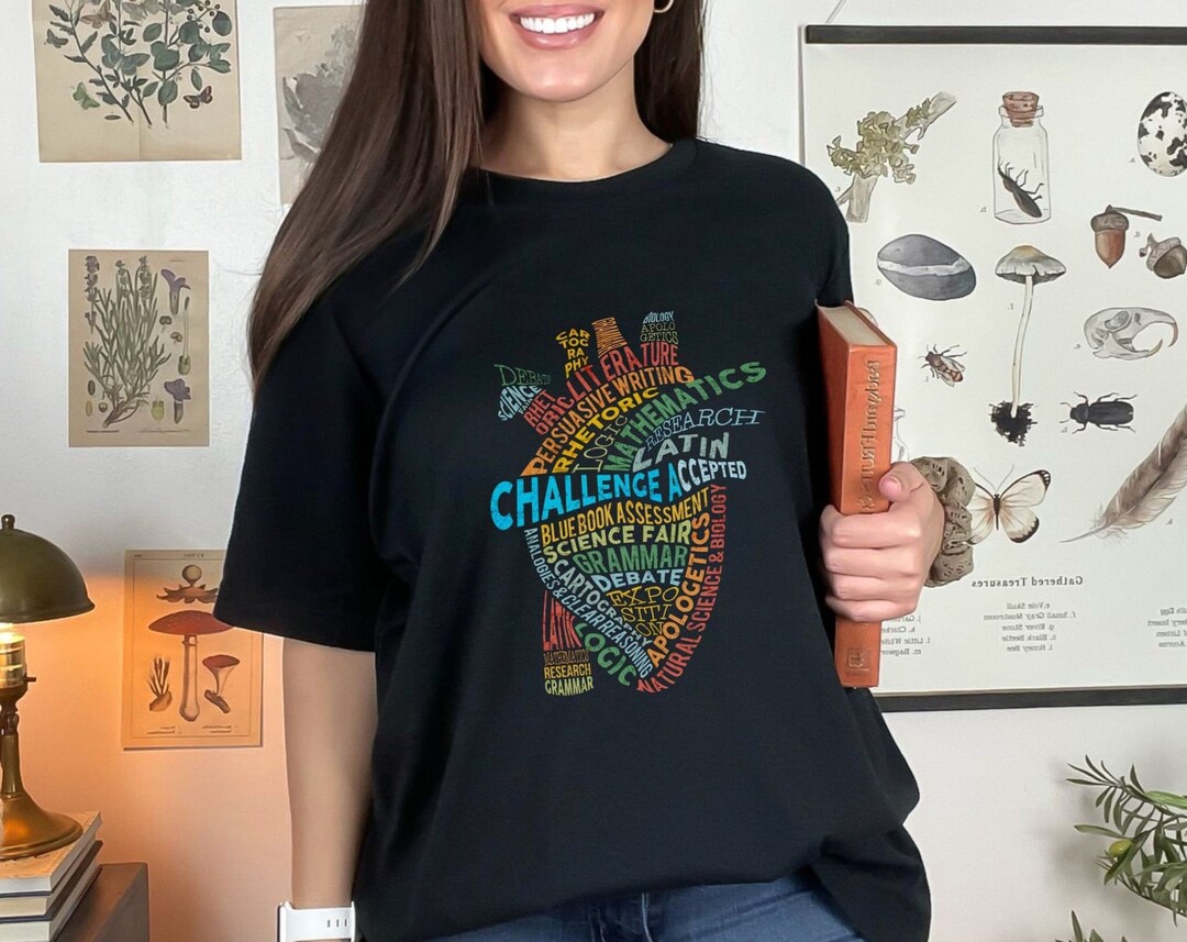 CC Challenge A Shirt Challenge Accepted Homeschool Mom Shirt Homeschool ...