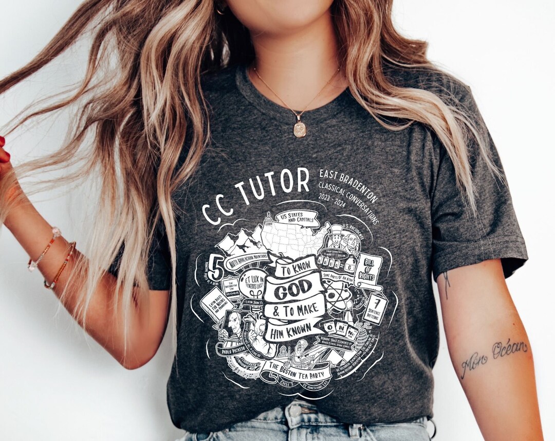 Custom CC Cycle 3 Tutor Shirt Homeschool Mom Shirt Homeschool Shirt ...
