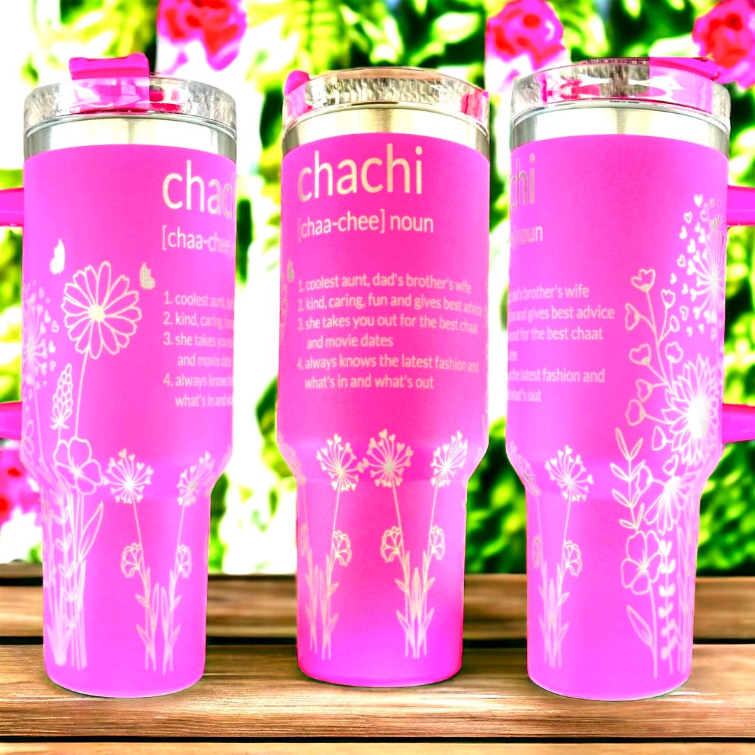 Chachi Tumbler Indian Aunt Indian Gift Mothers Day Chachi Gift - Etsy