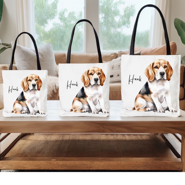 Beagle Tote Bag - Etsy
