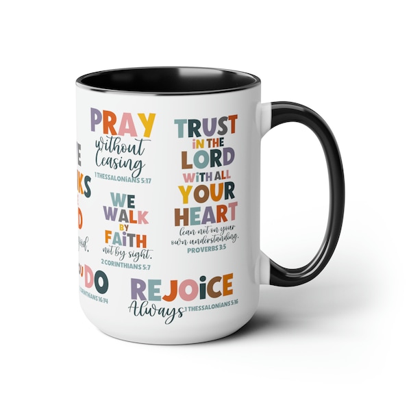 Scripture Mug - Etsy