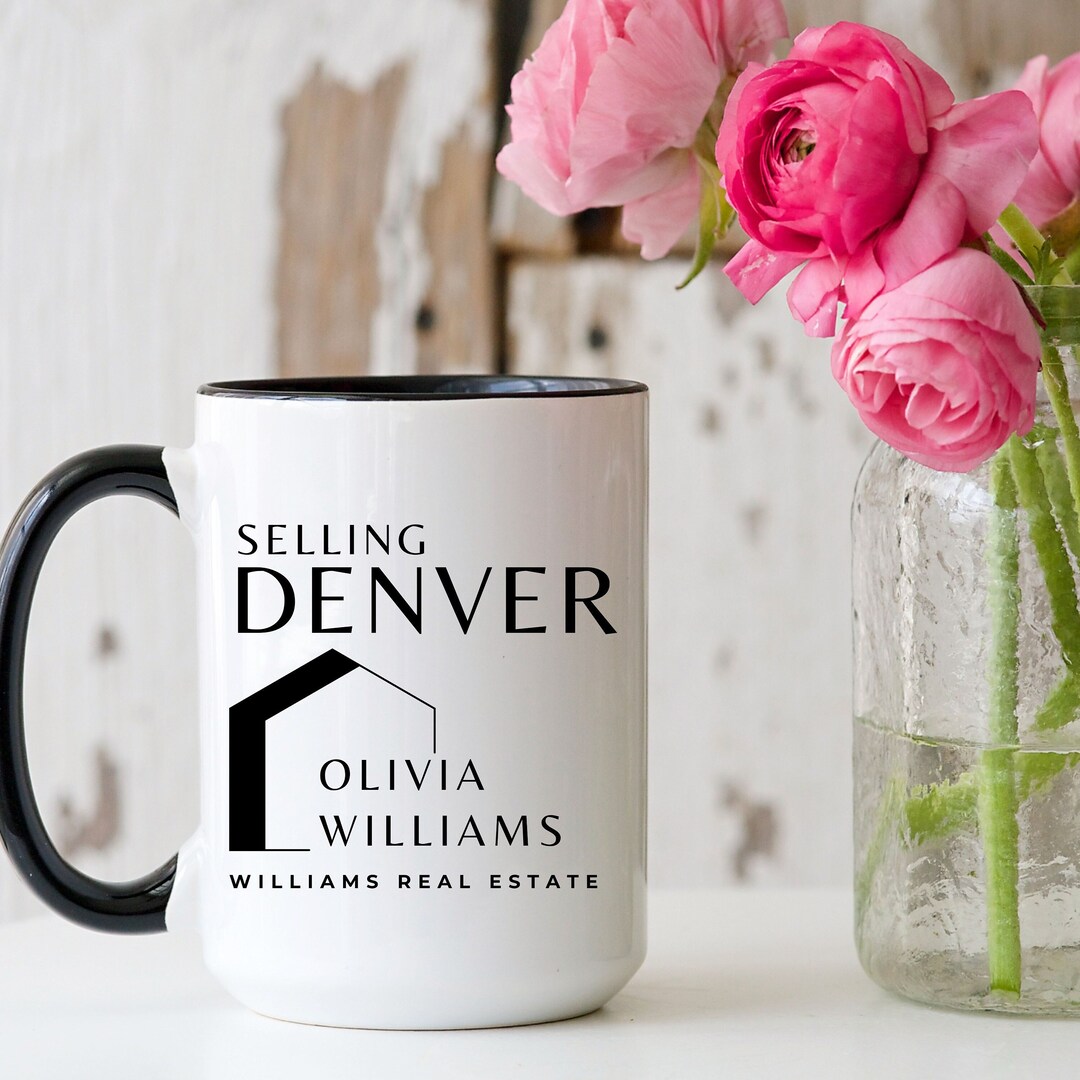 Custom Real Estate Mug for Open House- Closing Gift for Listing Agent ...