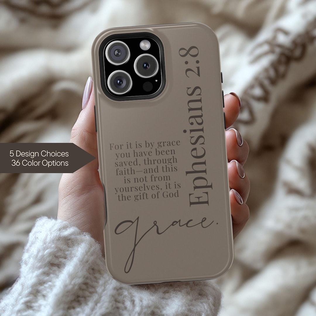 Christian Phone Case Gift for Her, Custom Religious Magsafe iPhone Case ...