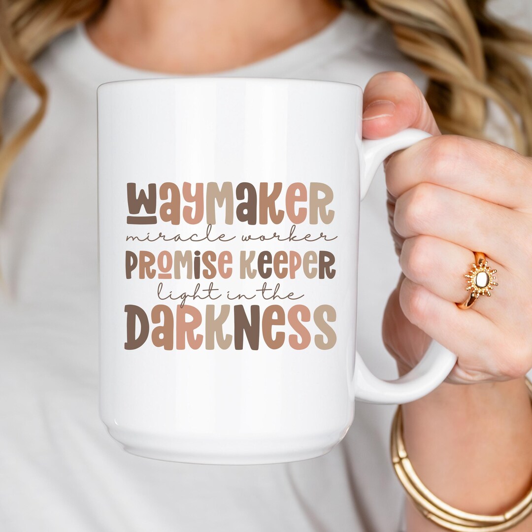 Christian Mug Bible Verse Ceramic Coffee Cup Faith Gift for Her ...