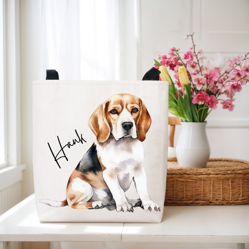 Beagle Tote Bag - Etsy