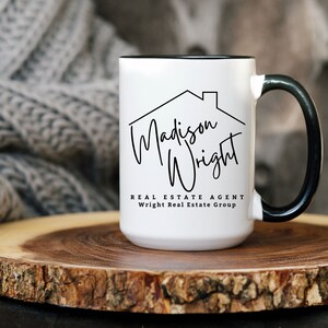 Custom Real Estate Mug for Open House- Closing Gift for Listing Agent ...
