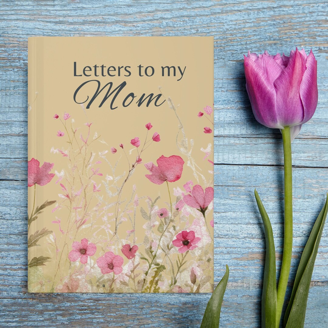Letters to Mom Hardcover Journal Blank Lined Notebook for Letter ...