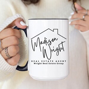 Custom Real Estate Mug for Open House- Closing Gift for Listing Agent ...