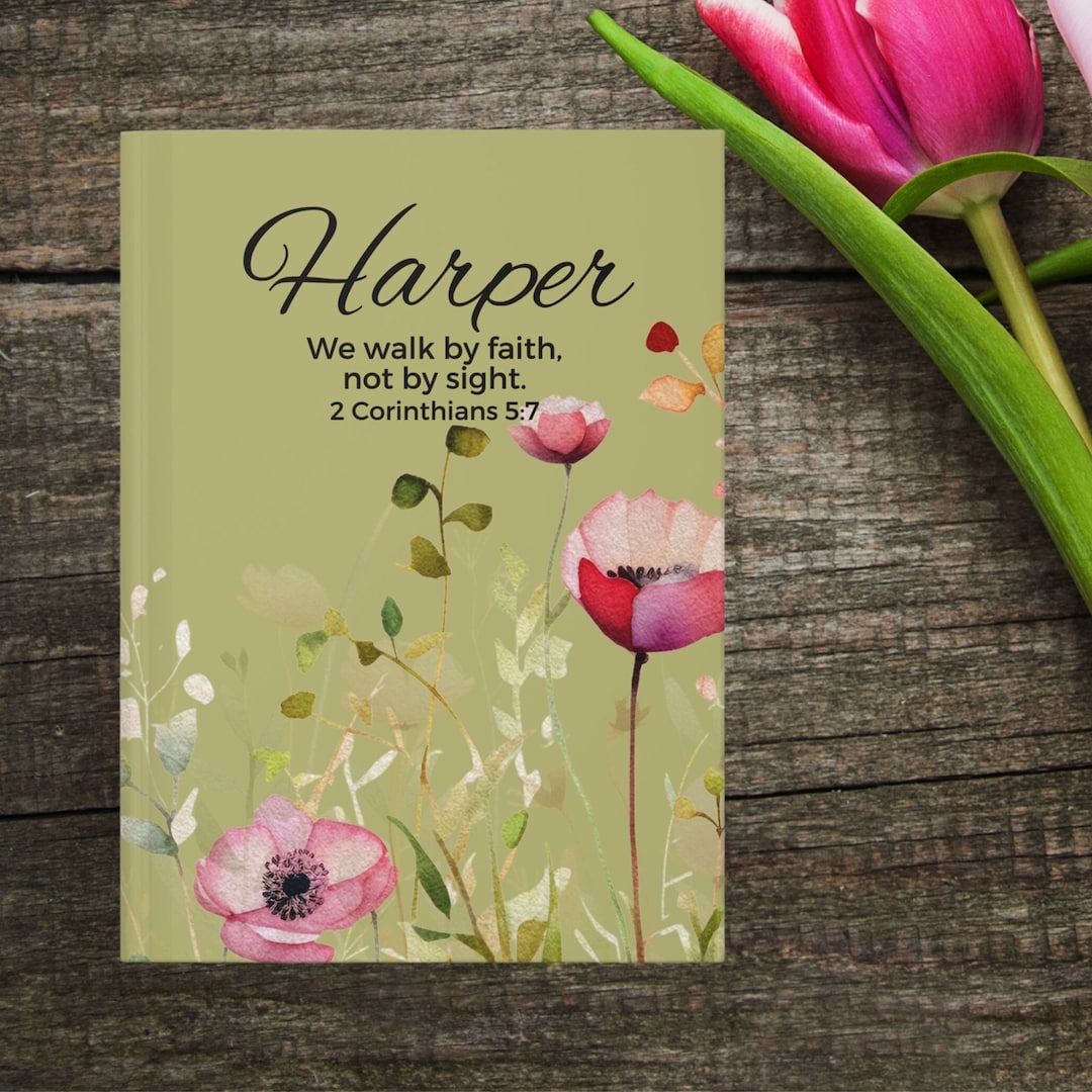 Custom Christian Journal for Sermon Notes - Personalized Prayer Journal ...