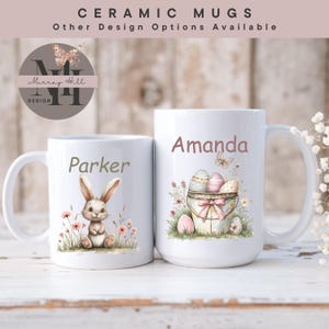 Custom Easter Gift Mug Teacher Easter Gift for Kids Easter Gift Ideas ...