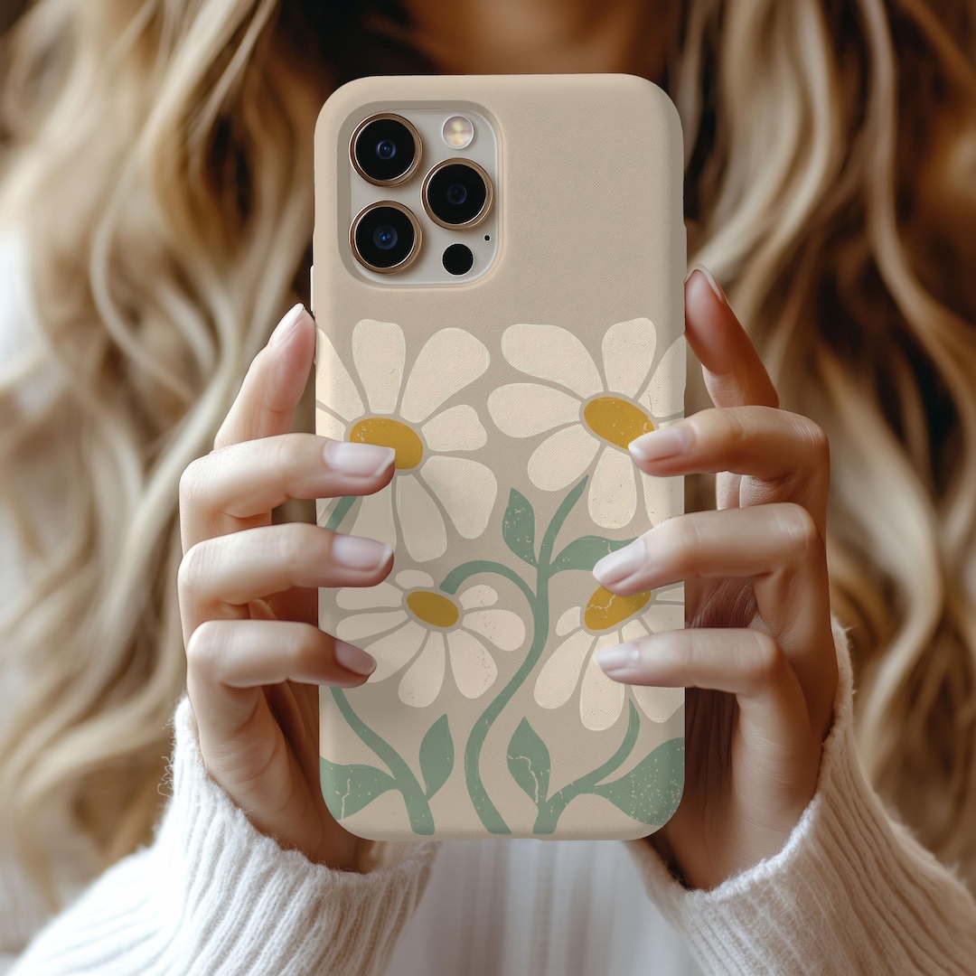Daisy Phone Case Tough - Dual Layer Protective Phone Cover - Magsafe or ...