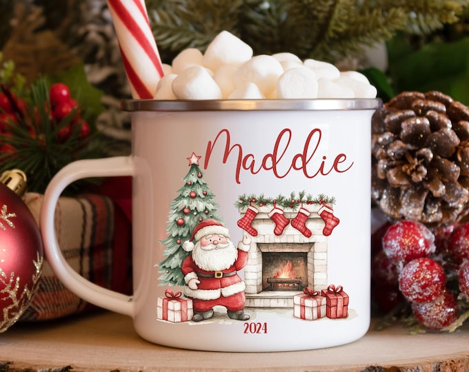 Personalized Elf Mug, Custom Christmas Mug, Holiday Gift Mug, Secret ...
