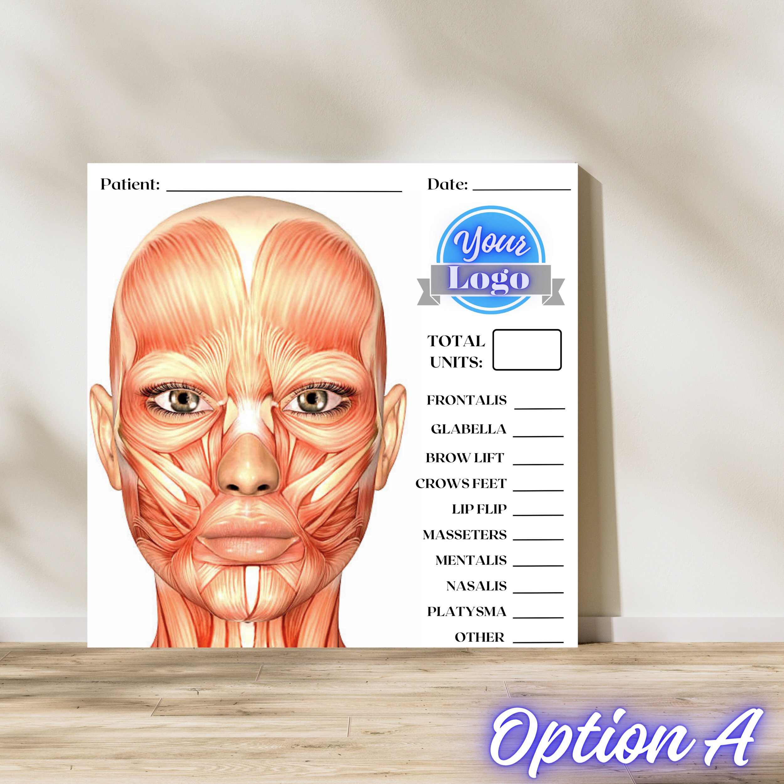 Personalized Aesthetic Injector Treatment Board, Customize Dry Erase ...