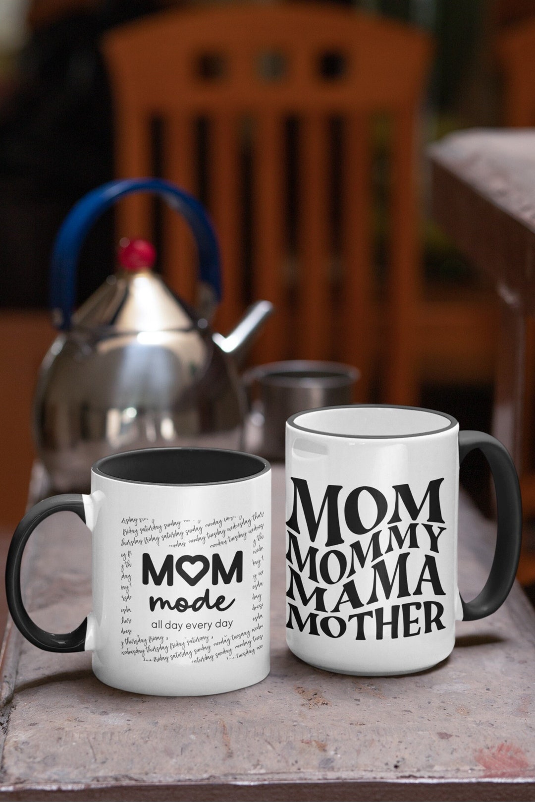 Mom Mode Coffee Mug, Mother's Day Ceramic Mug, Personalized Mugs, Mom ...