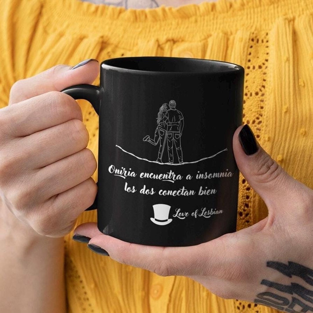 Oniria and Insomnia Coffee Mug From the Love of Lesbian Group ...