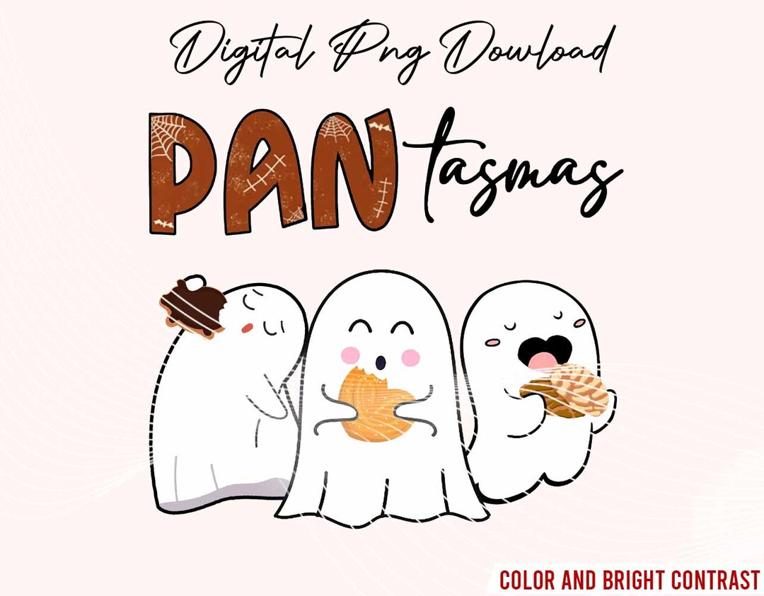 Pantasmas Ghost SVG Png Spooky Conchas PNG Halloween PNG - Etsy México