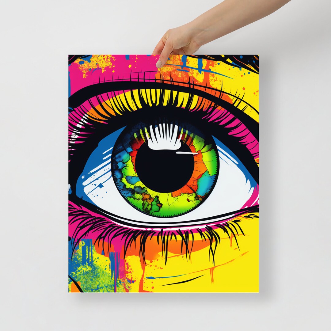 Vibrant Capital Pop Art Dollar Poster - Etsy