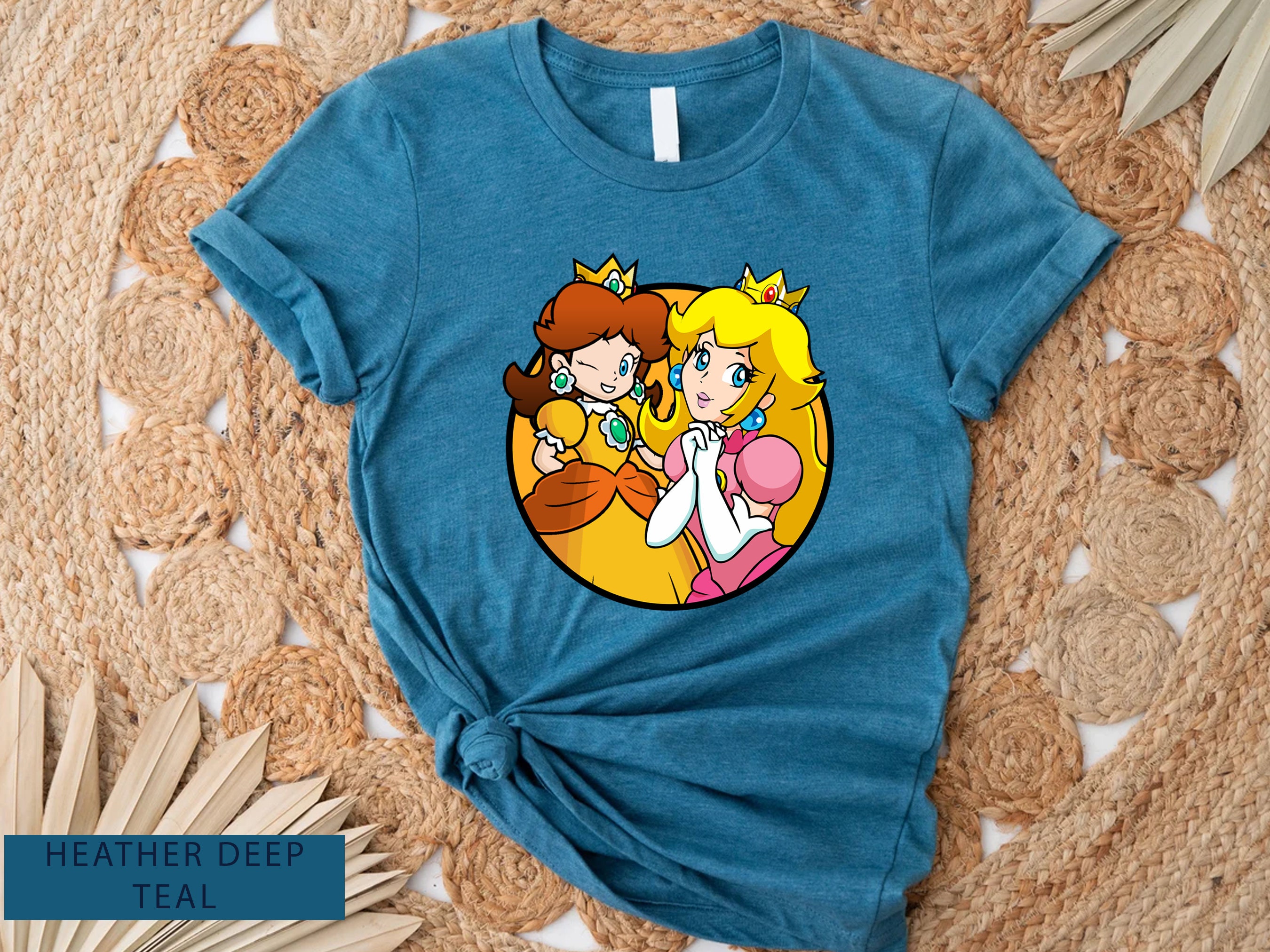 Princess Peach Shirt,super Mario Peach and Daisy Honey Shirt,pink ...