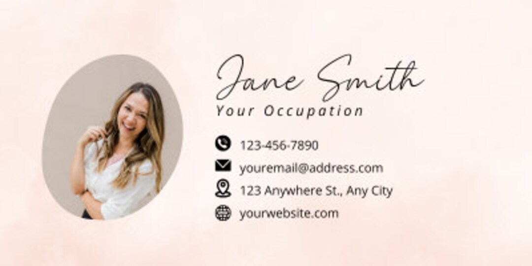 Minimalist Email Signature Template, Professional Business Signature ...