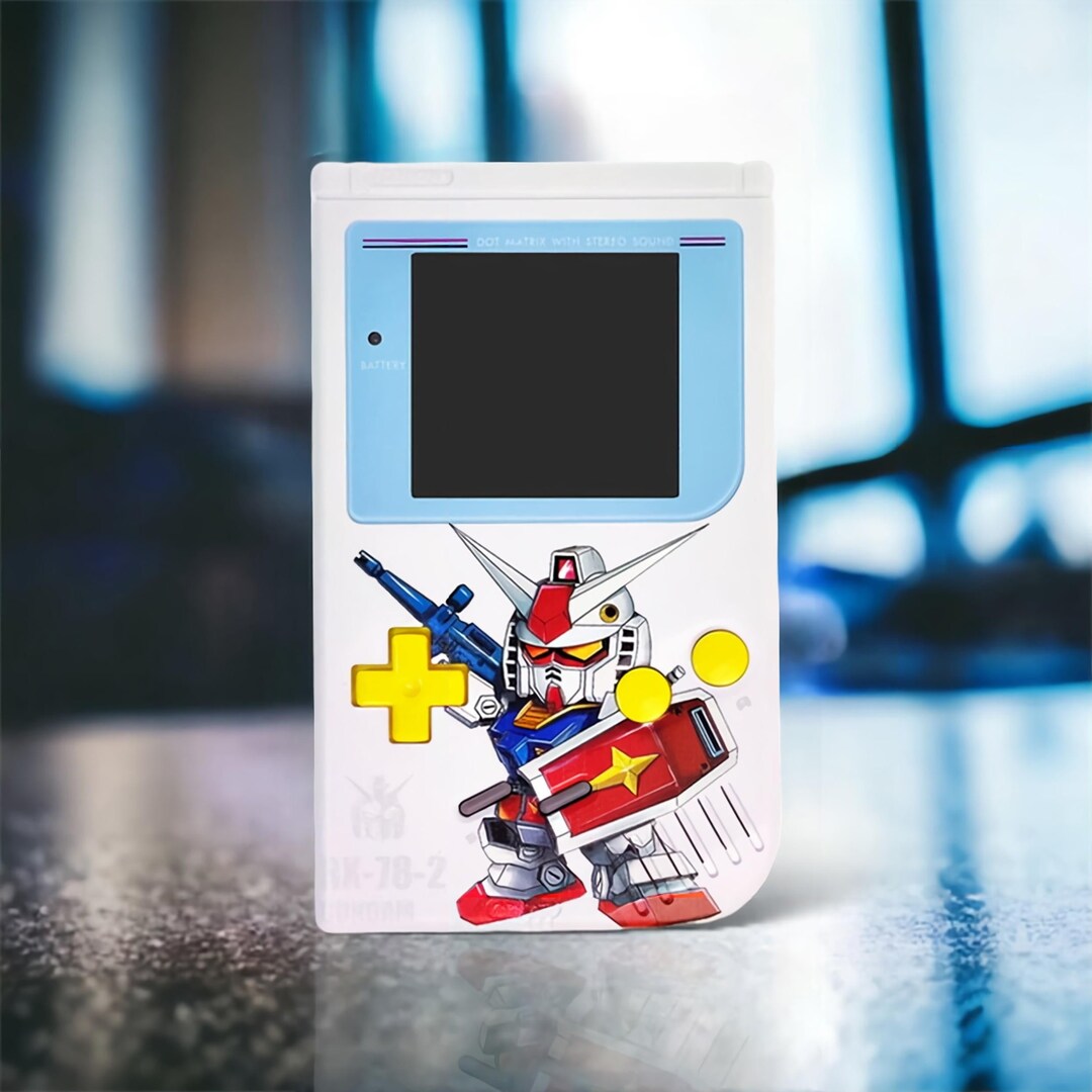 Premium Gundam DMG Game Boy: IPS Screen & Custom Shell - Etsy UK