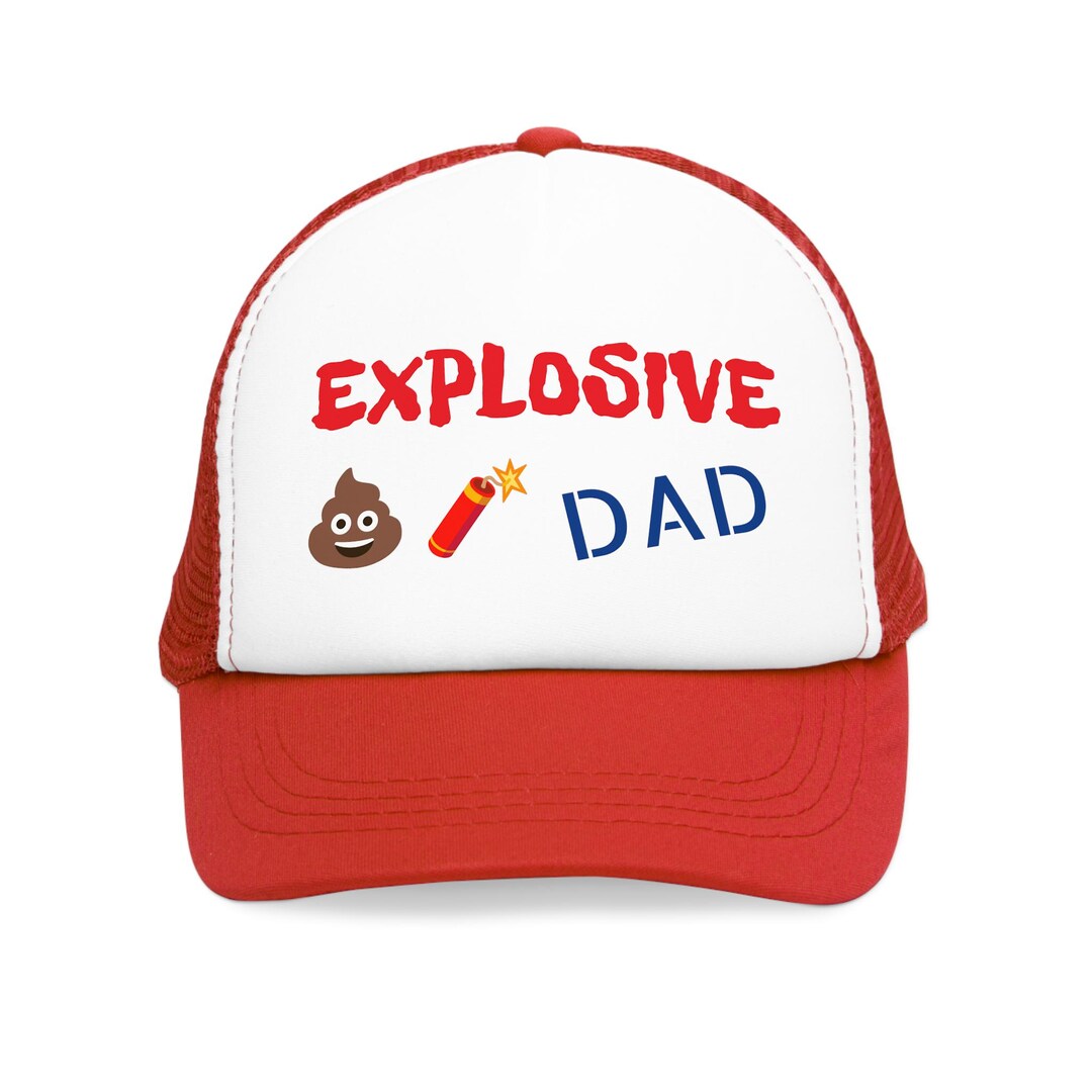 FUNNY DAD EXPLOSIVE Hat - Etsy