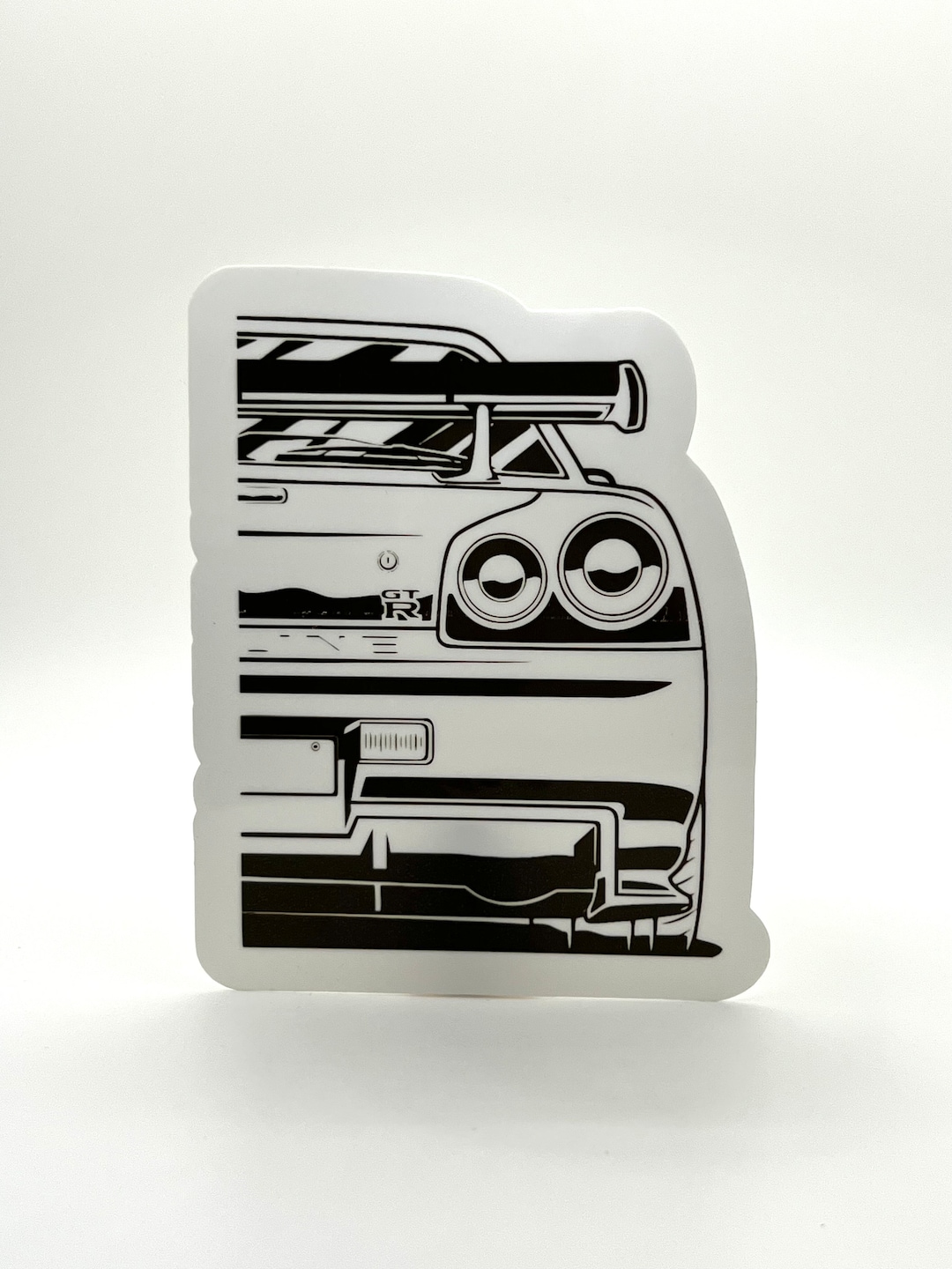 Skyline R34 Water Resistant Sticker, Car Sticker, Nissan R34 Sticker ...