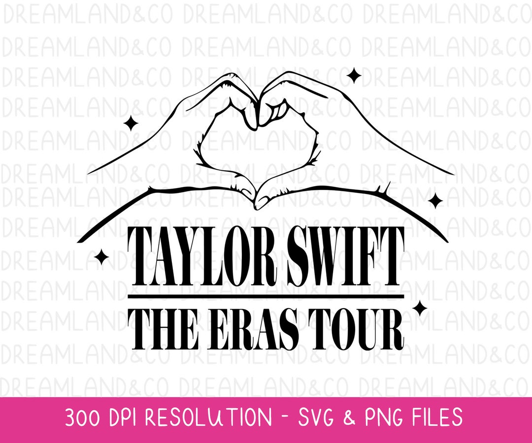 Taylor's Version Svg Taylor's Hand Heart Sign Svg - Etsy