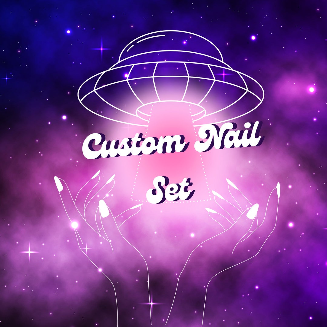 Custom Nail Set | Cosplay | Anime | Zodiac | Hand Painted |reusable ...