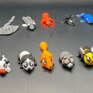 3D Printed Articulated Mini's - Etsy