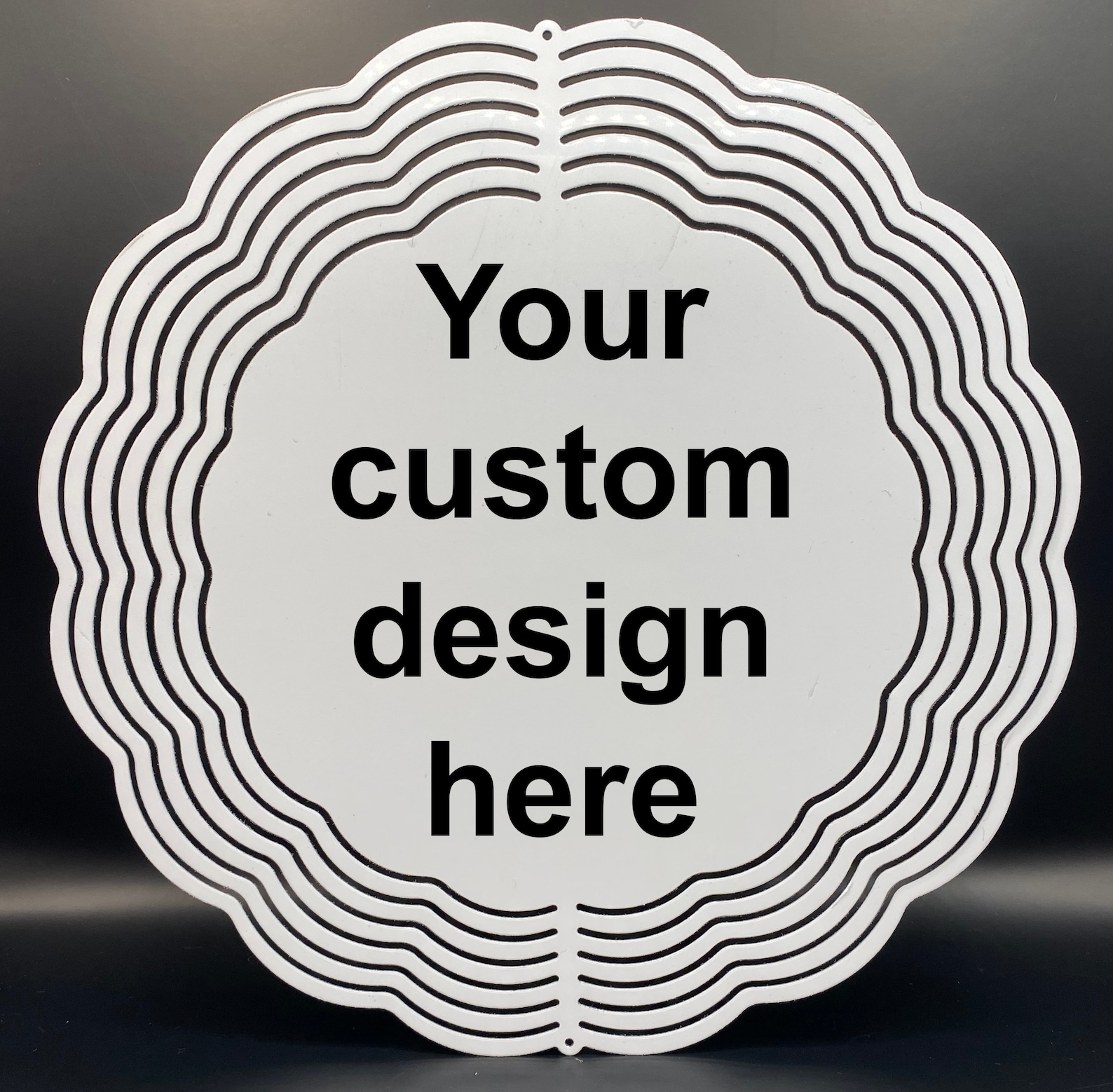 Custom Design Wind Spinner 10" X 10" - Etsy