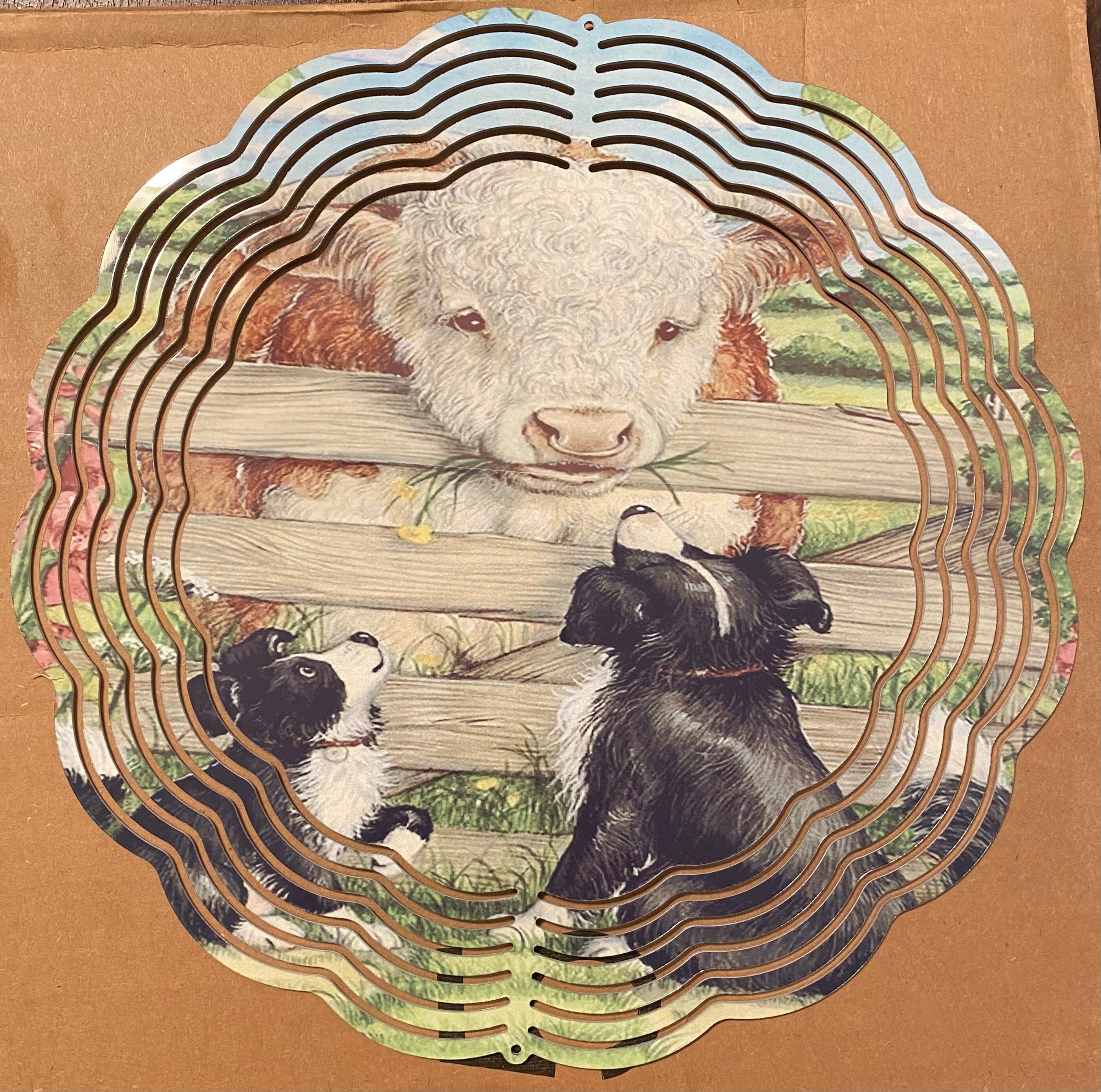 Custom Design Wind Spinner 10" X 10" - Etsy