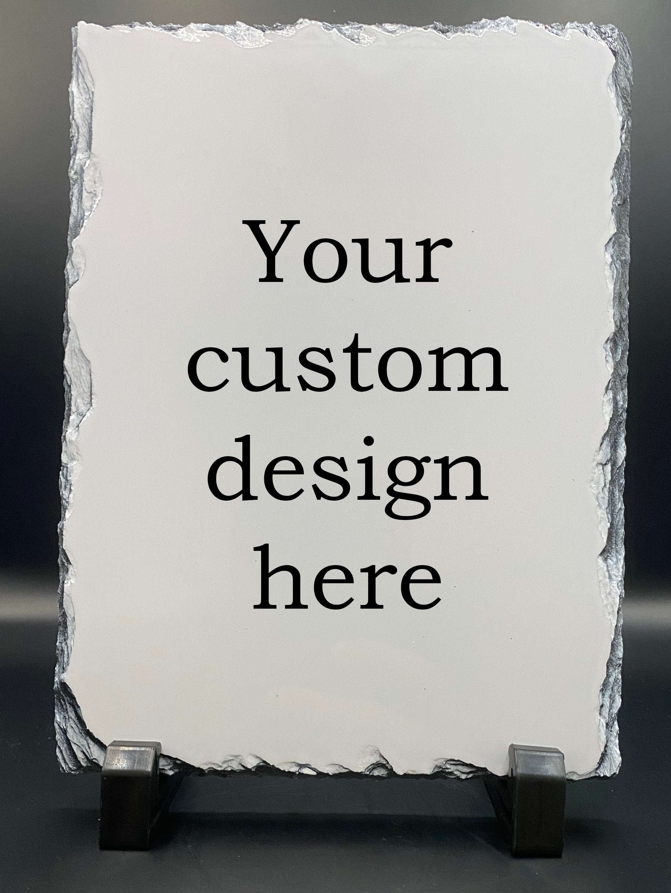 7.7 X 5.7 Custom Design Slate Picture - Etsy