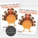 Thanksgiving Play-doh Printable, Turkey Play-doh Printable, Kids Play ...