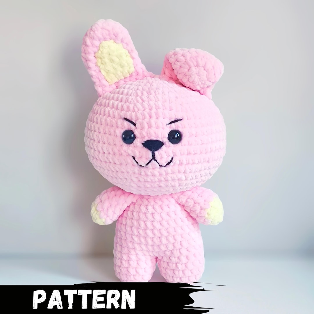 Crochet Amigurumi Pattern - COOKY (BT21) (EN, RU) - Etsy