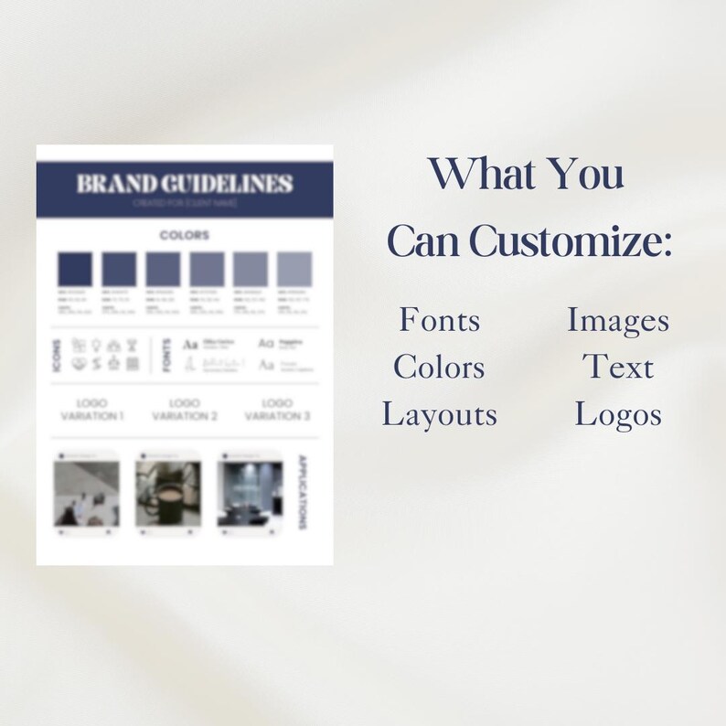 Editable Brand Guidelines Template for Social Media Managers | Simple ...