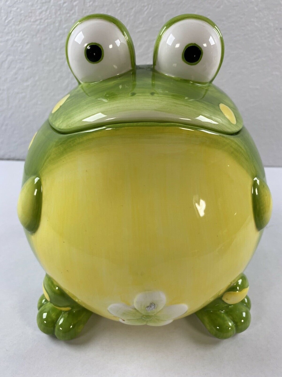 Toby the Toad Cookie Jar - Etsy
