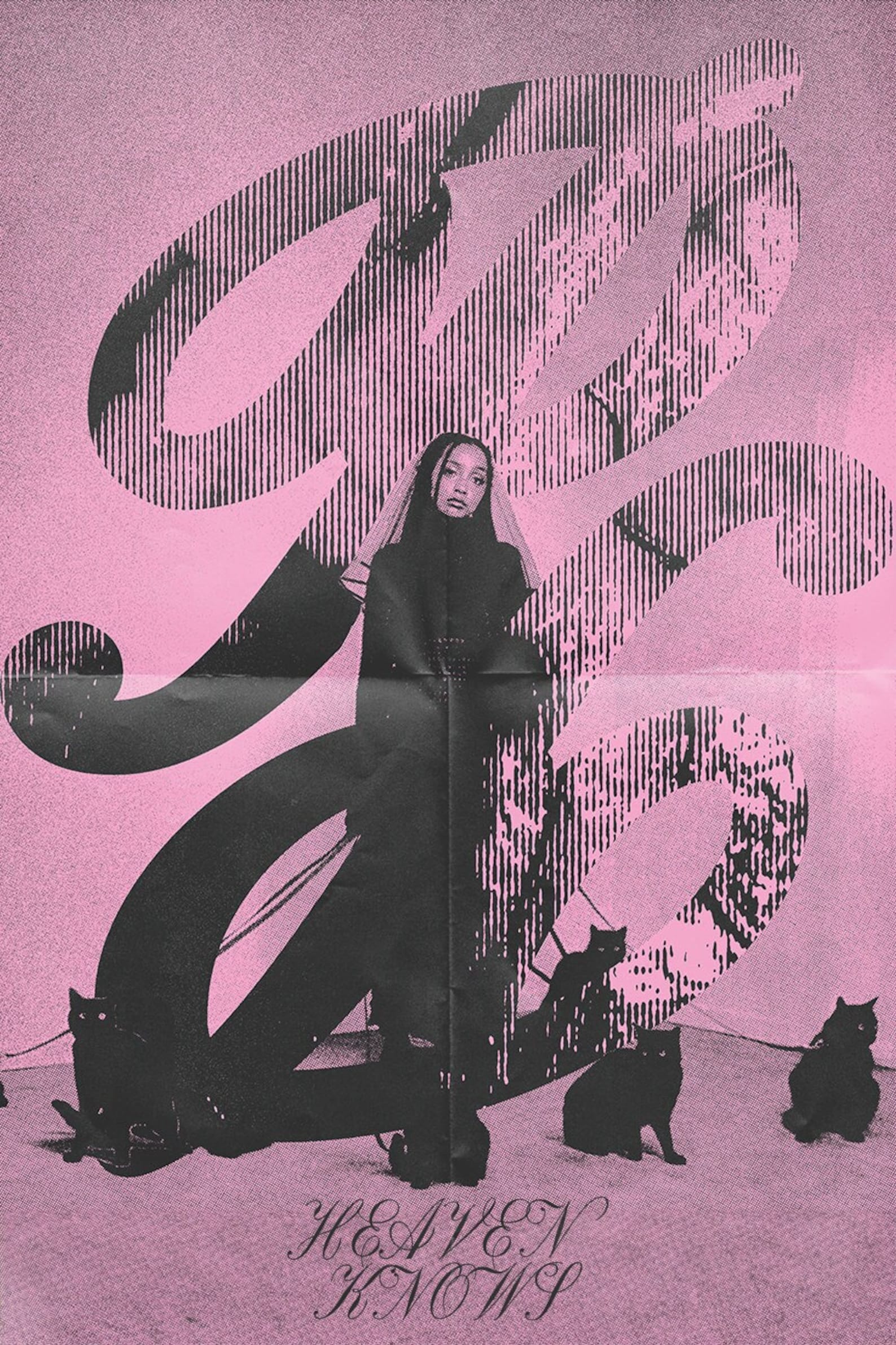 Pinkpantheress "heaven Knows" Poster - Etsy