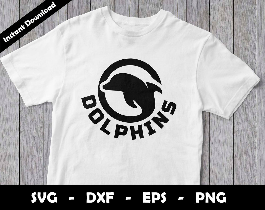 Dolphins SVG PNG, Football Team, Sublimation Png, Sport Mascot Design ...