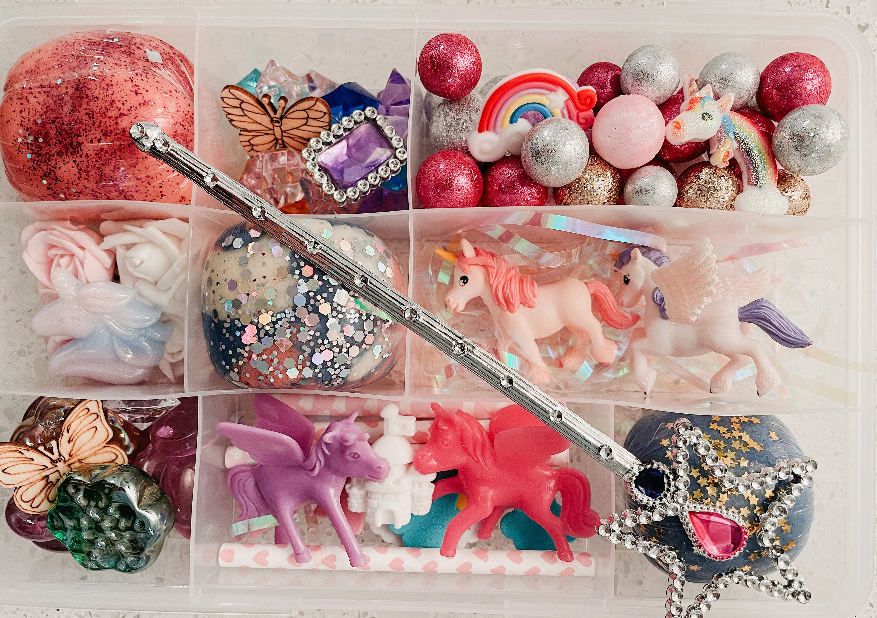 Unicorn Playdough Kit, Magical Unicorn Playdoh, Playdough Kit Kids ...