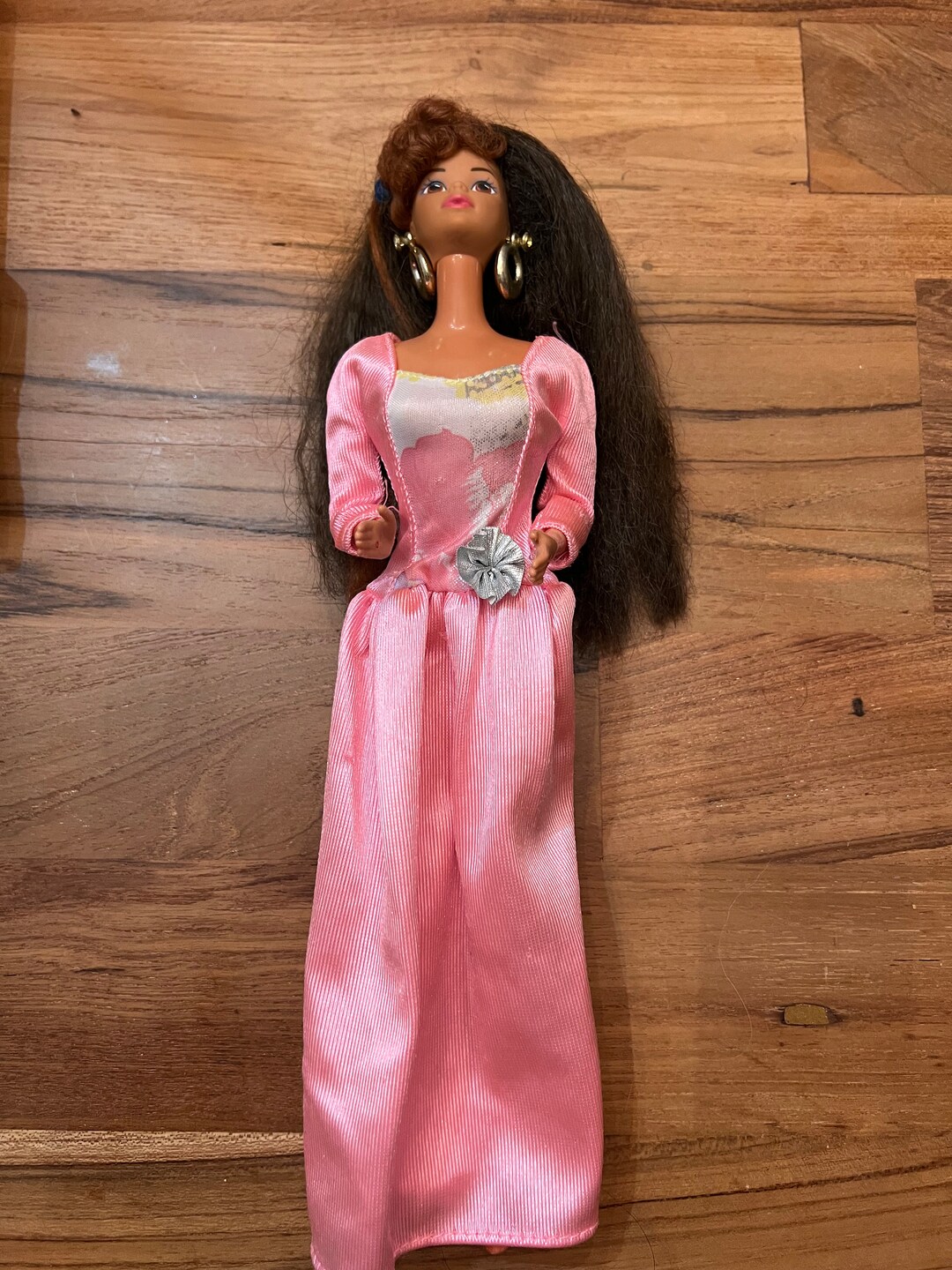 1990s Barbie Doll Pink Dress Gown Fashion Clothes Vintage - Etsy