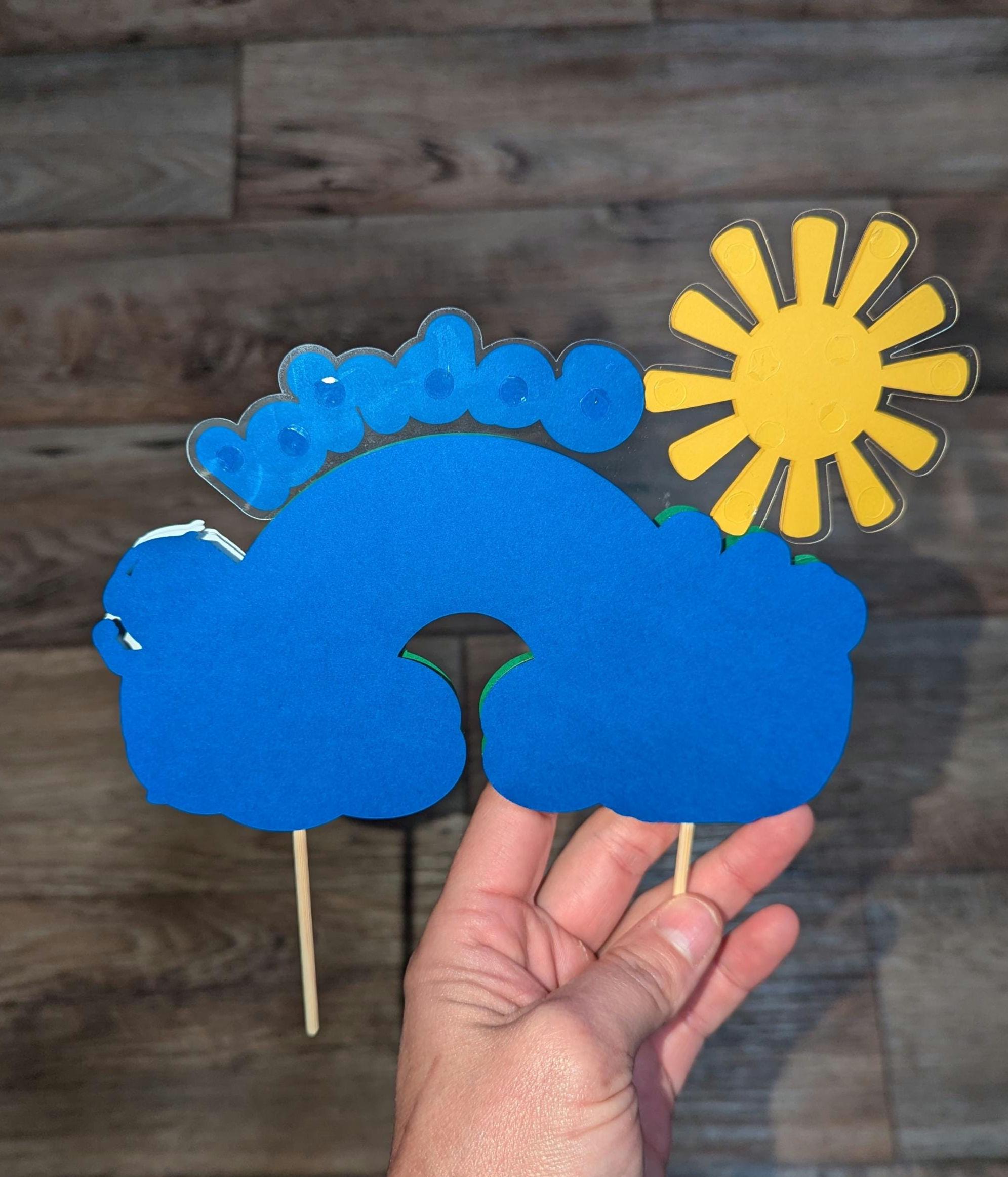 Melon Kid Cake Topper Birthday Cake Topper Layered Cake Topper - Etsy