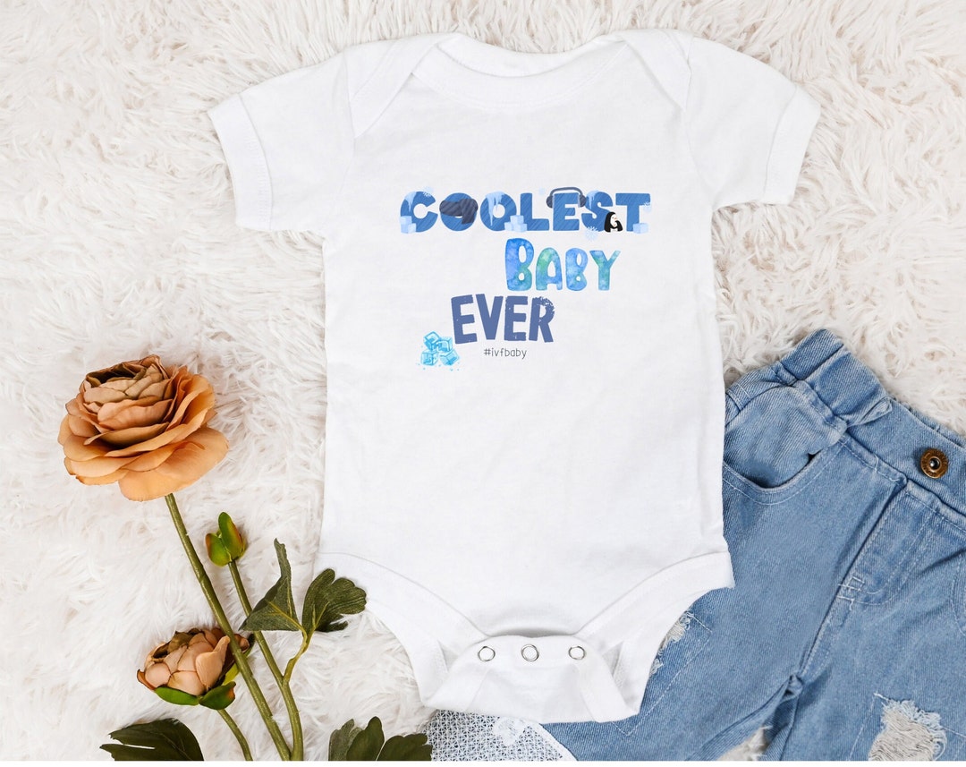 IVF Baby Onesie , Pregnancy Announcement, Coolest Baby Ever ...