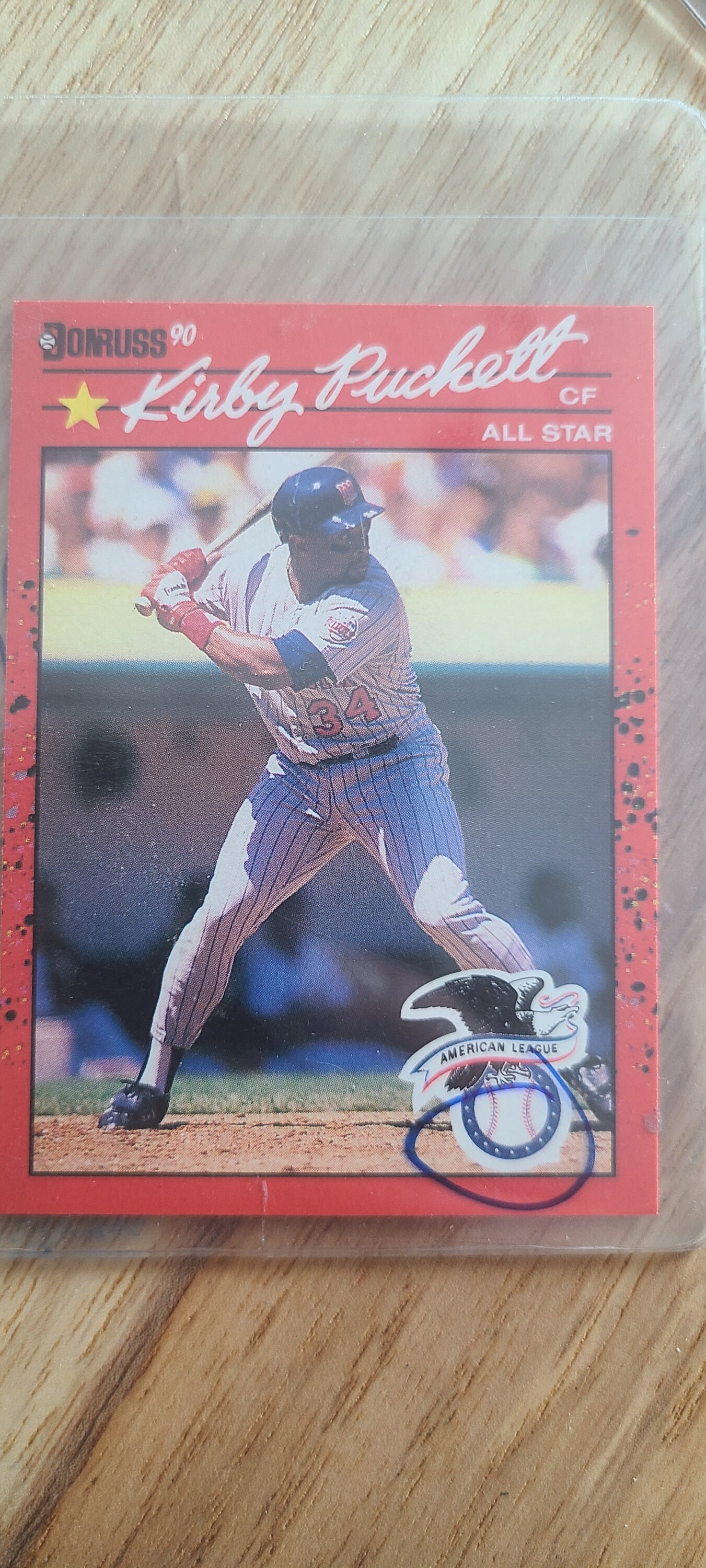 1990 Kirby Puckett *multiple Errors* - Etsy