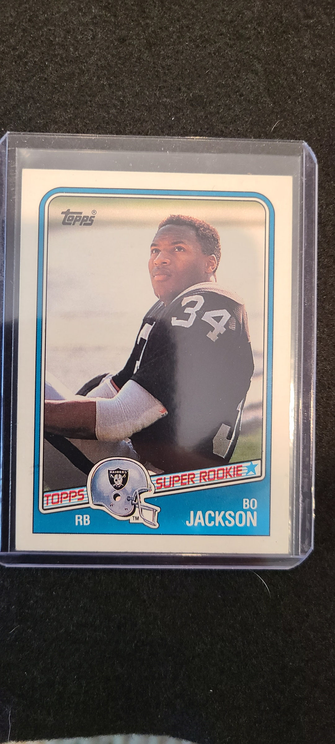 1988 Topps Bo Jackson Rookie Card - Etsy